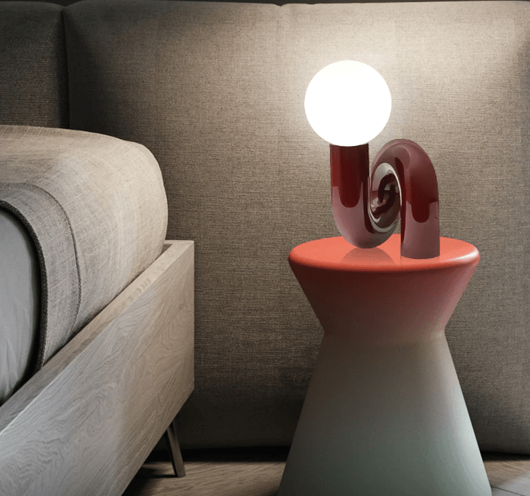 Nordic Abstract Table Lamp I ZenQ Designs