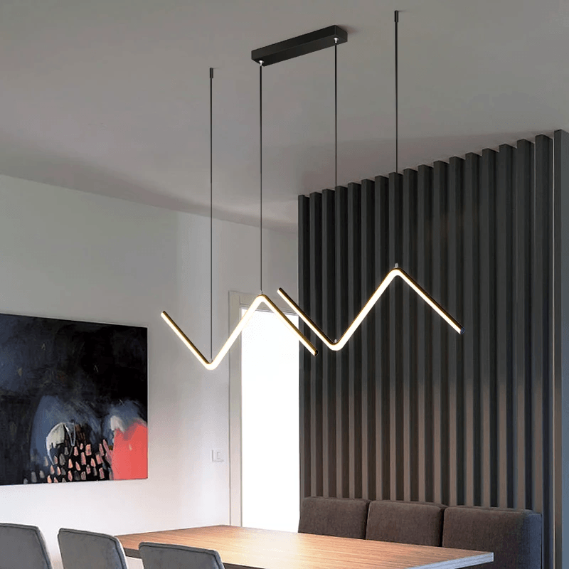 Wave Shaped Pendant Light I ZenQ Designs