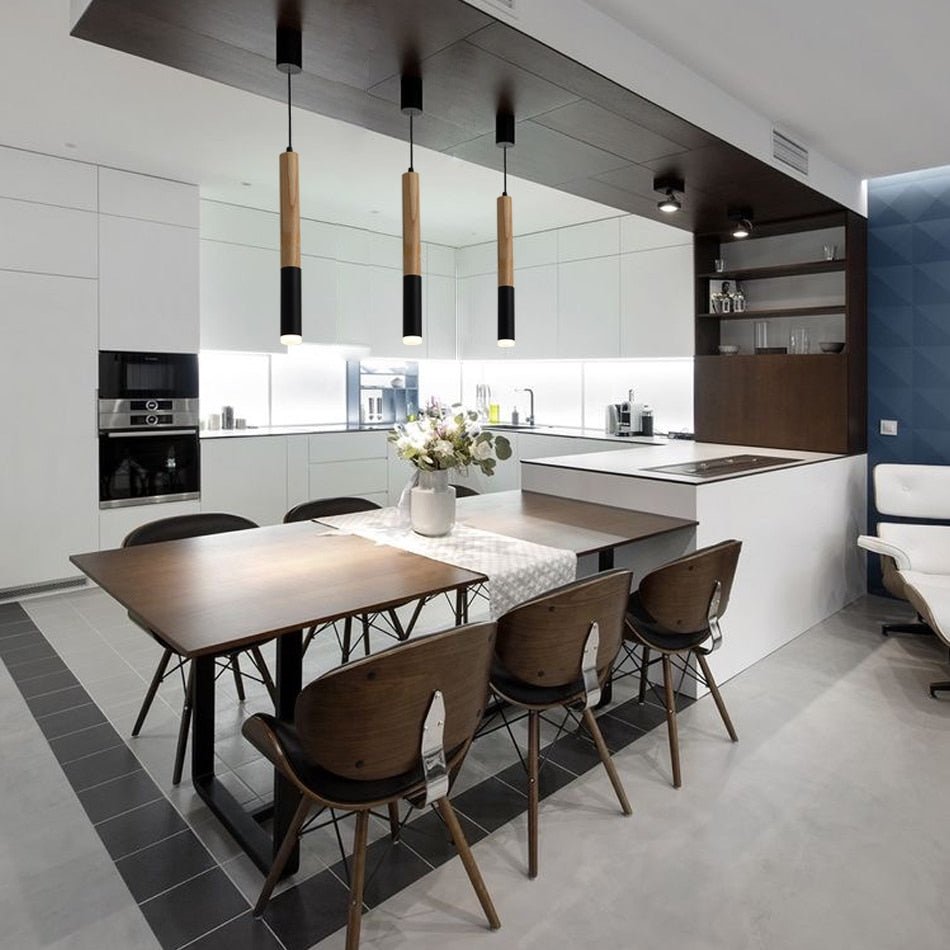 Wood LED Hanging Lights – ZenQ Designs